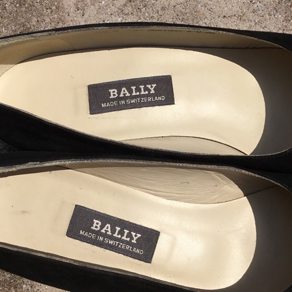 Bally | Shoes | Vintage Bally Oggiona Black Suede Pumps | Poshmark